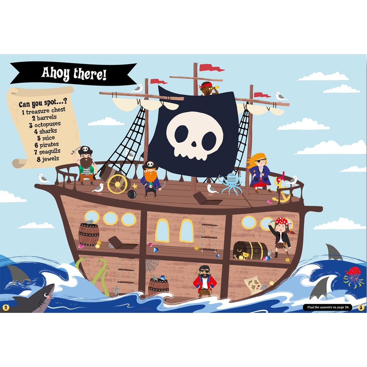 Puffy Stickers: Pirates Say Arghh – Daves Deals