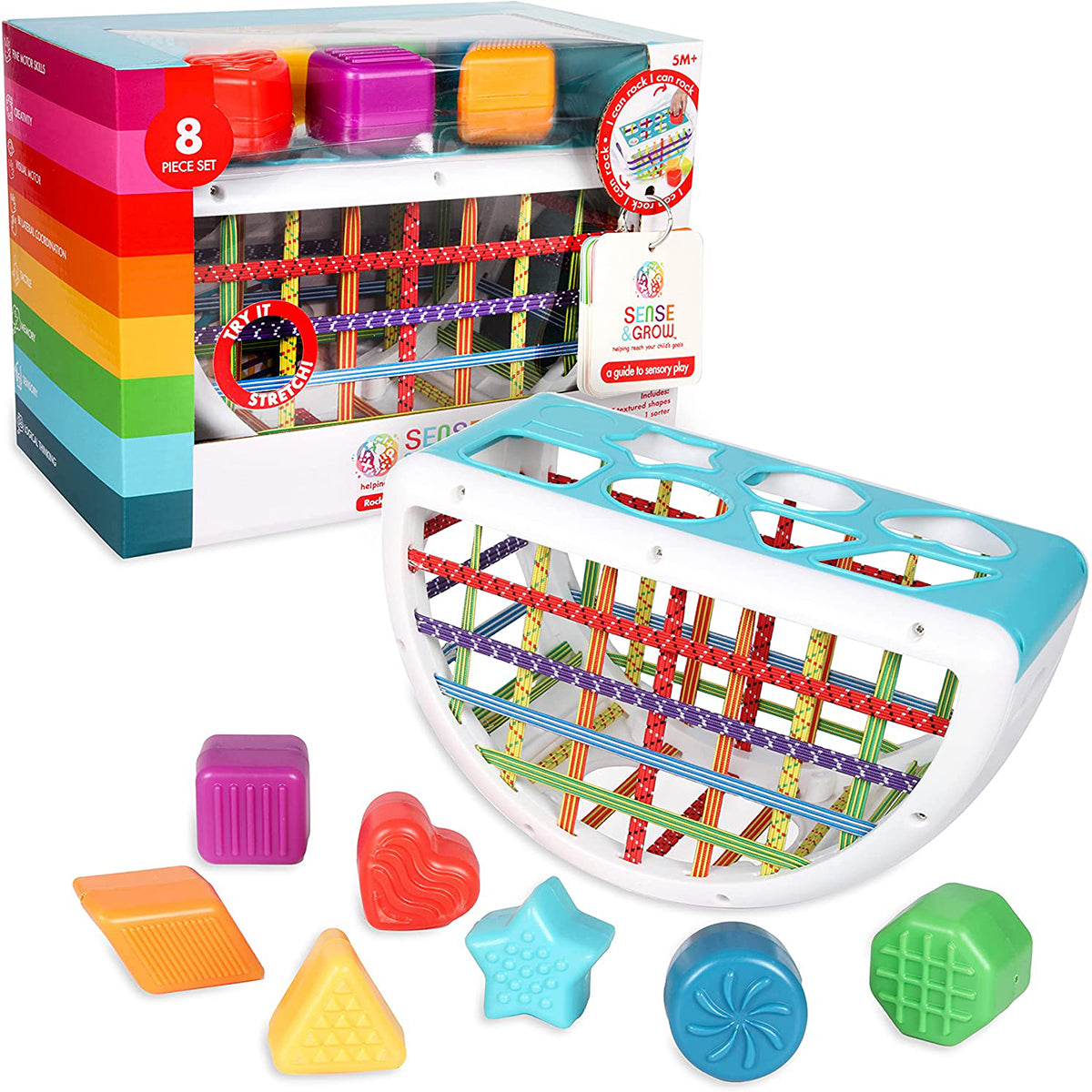 Sense & Grow - Rock & Play Shape Sorter Toy – Daves Deals