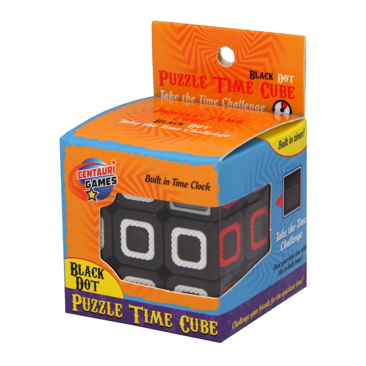 Centauri Games - Puzzle Time Cube Black Dot – Daves Deals